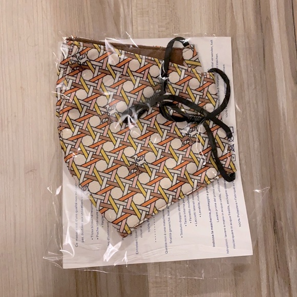 Tory Burch | Accessories | Tory Burch Logo Printed Face Mask New | Poshmark